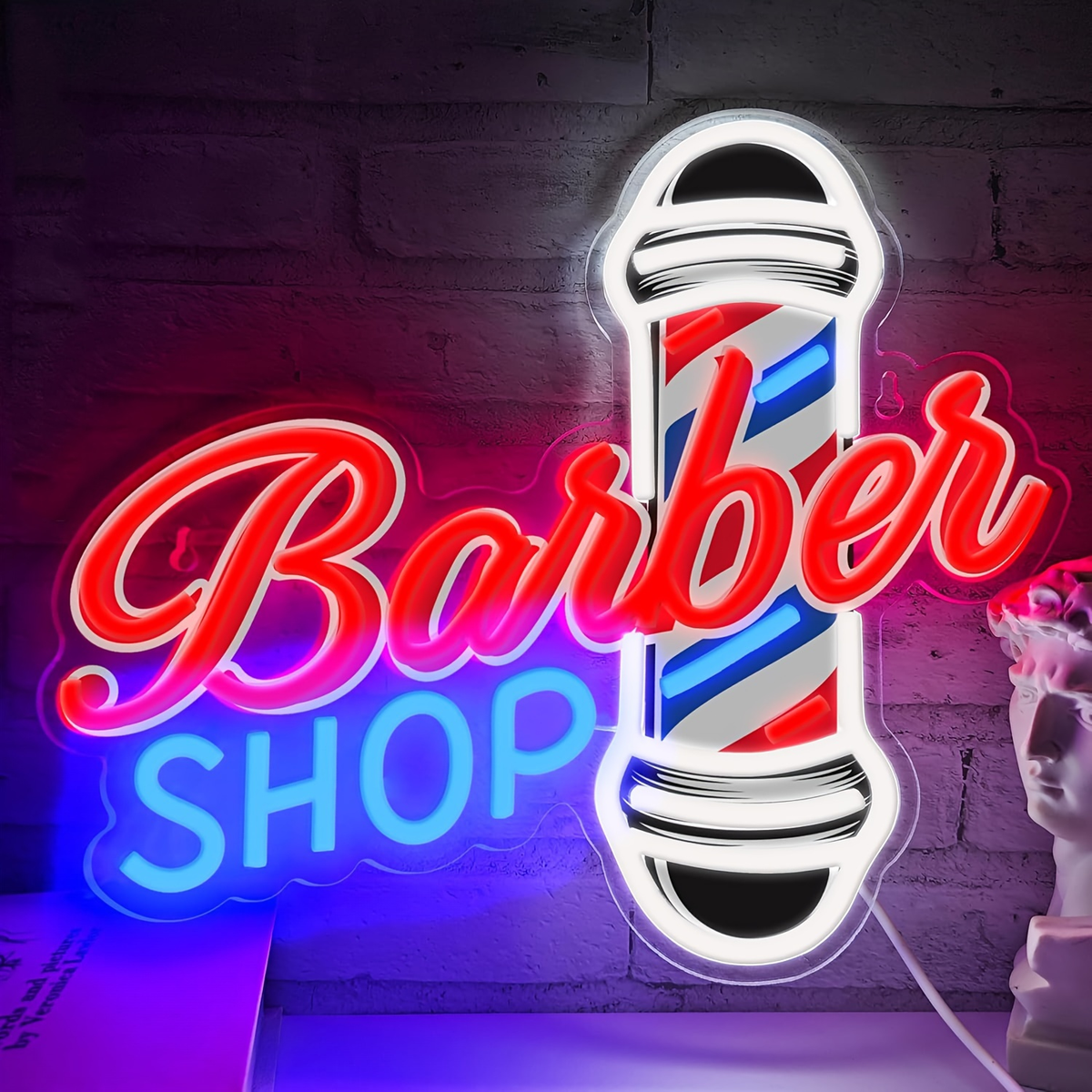 Barber Shop Led Neon Sign | Beauty Bazaar