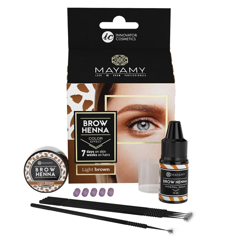 TT109 Mayamy Henna Home Kit Light Brown | Beauty Bazaar